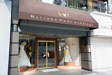 銀座店 | Salon | Hatsuko Endo weddings